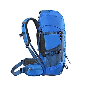 Shanyk 55L Hiking Backpack Backpack with Rain Cover for Camping Backpacking Travel and Adventure