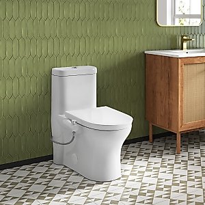 Swiss Madison Well Made Forever SM-BSA01 Aqua Non-Electric Toilet Bidet Seat Attachment, White