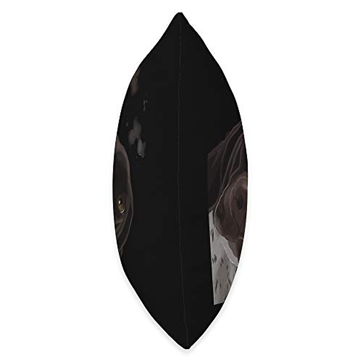 German Shorthaired Pointer Gifts Funny Curious Dog German Shorthaired Pointer Throw Pillow, 16x16, Multicolor