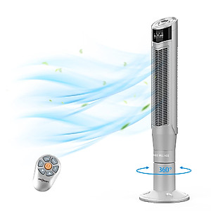 FREE VILLAGE TOWER FAN 5304-SILVER 47＂