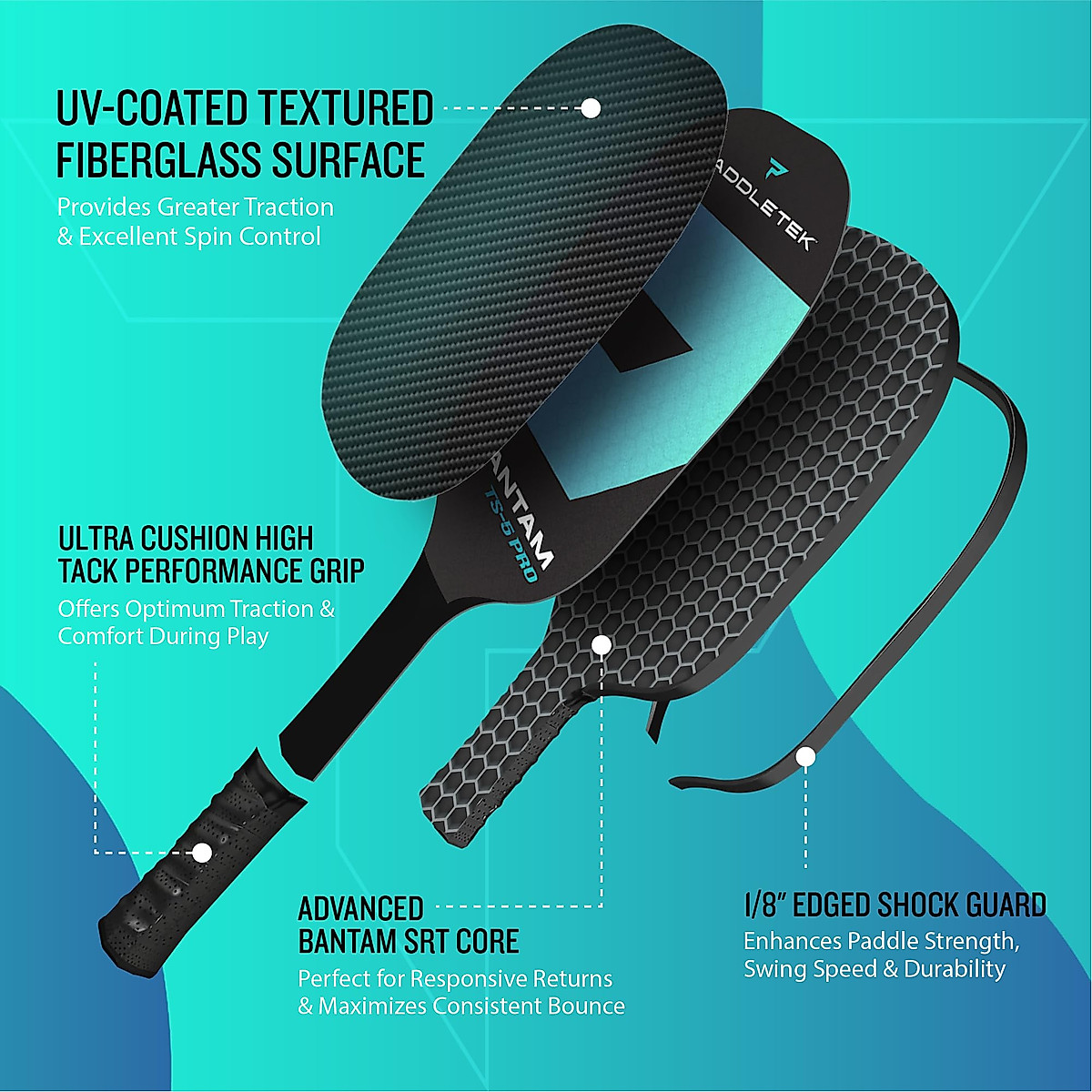 Bantam-TS-5 PRO-Standard Weight-Standard Grip-Blue