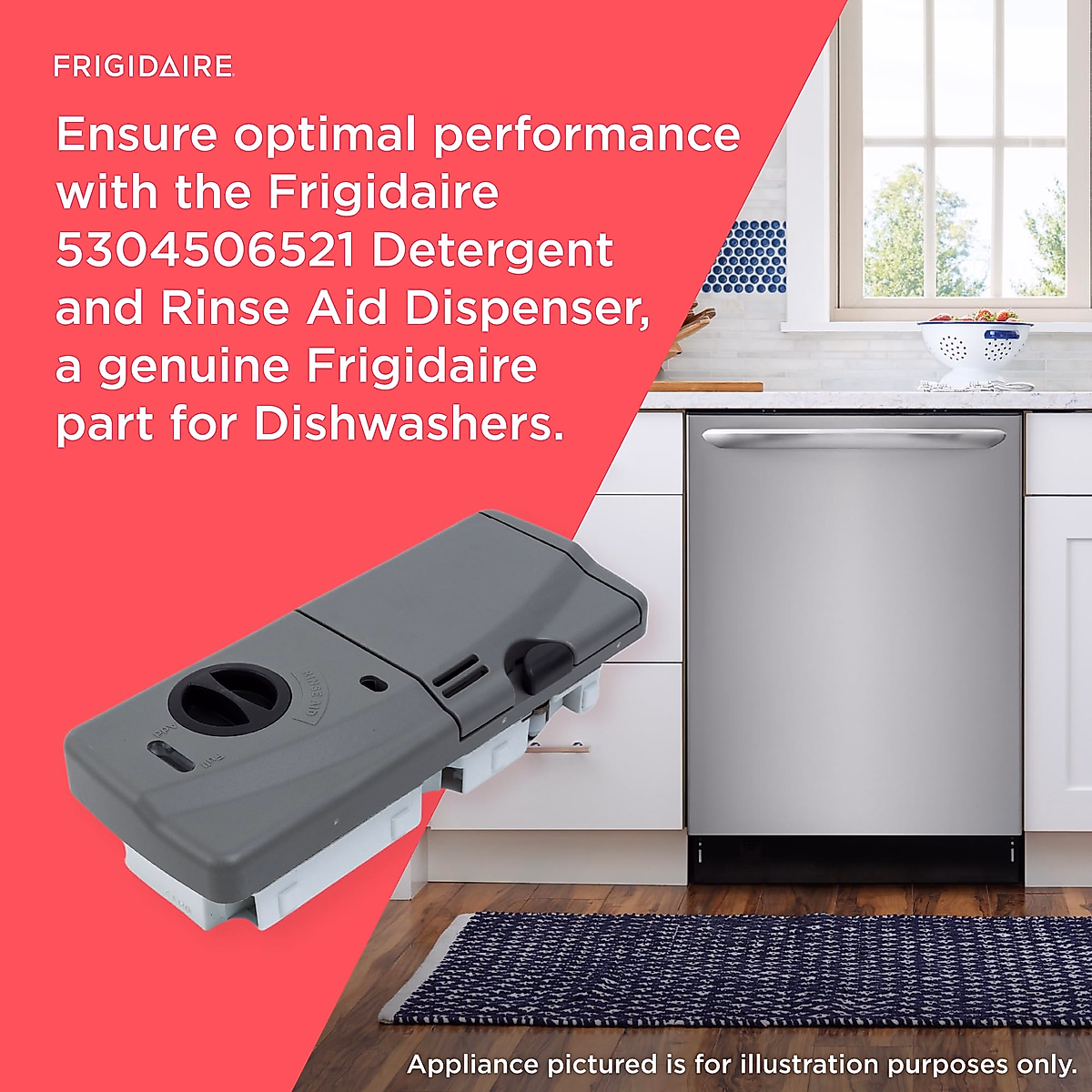 Frigidaire 5304506521 Detergent Dispenser