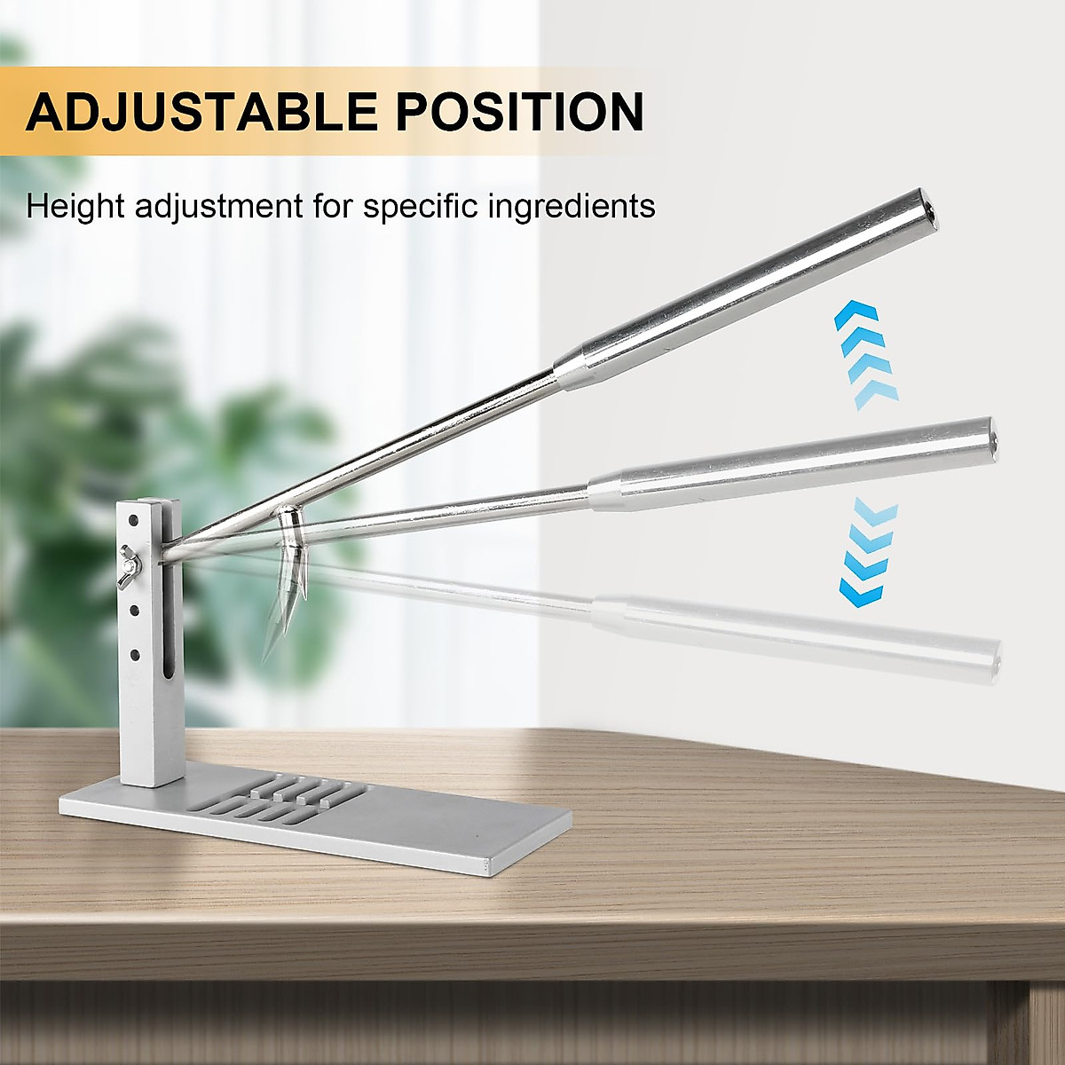 Oyster Shucker Machine, Clam Opener, Oysters Shucker, Hotel Buffets and Homes and Gift, Stainless Steel Oyster Shucker Including Knives, Glove and g-Clip, Seafood Tools for Hotel Family Buffet