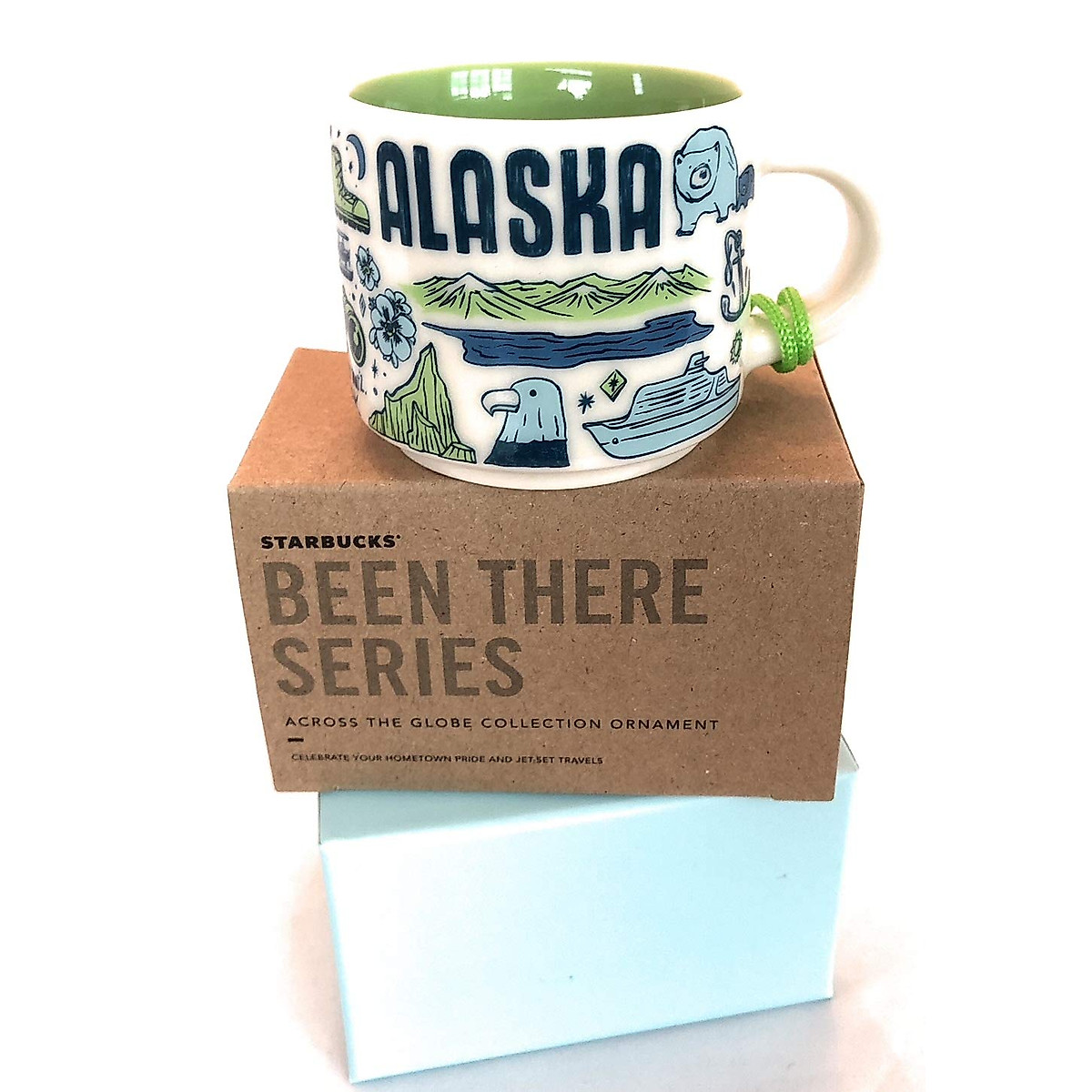 Starbucks ALASKA Been There Series Espresso Cup Ornament Demitasse Mug 2oz …