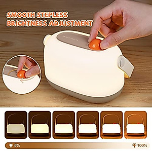 Soshine Baby Night Light Nursery Lamp  for Kids Breastfeeding and Sleep Aid USB Rechargeable Dimmable Warm Nursery Night Light