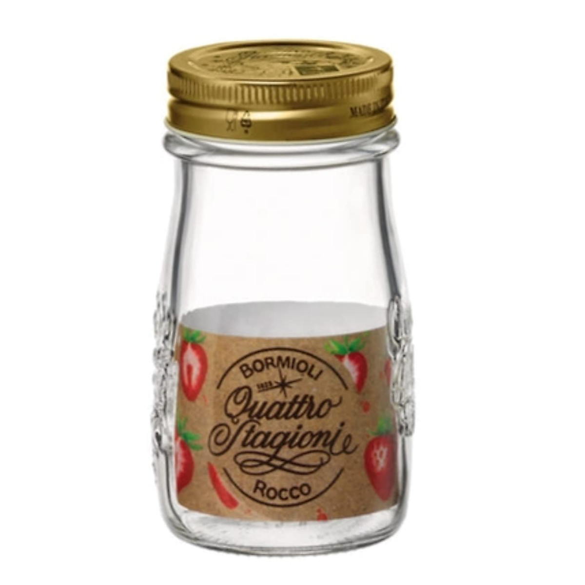 Bormioli Rocco Quattro Stagioni Milk Bottle - 0.20 Liter (6.75 oz.) - Set of 4