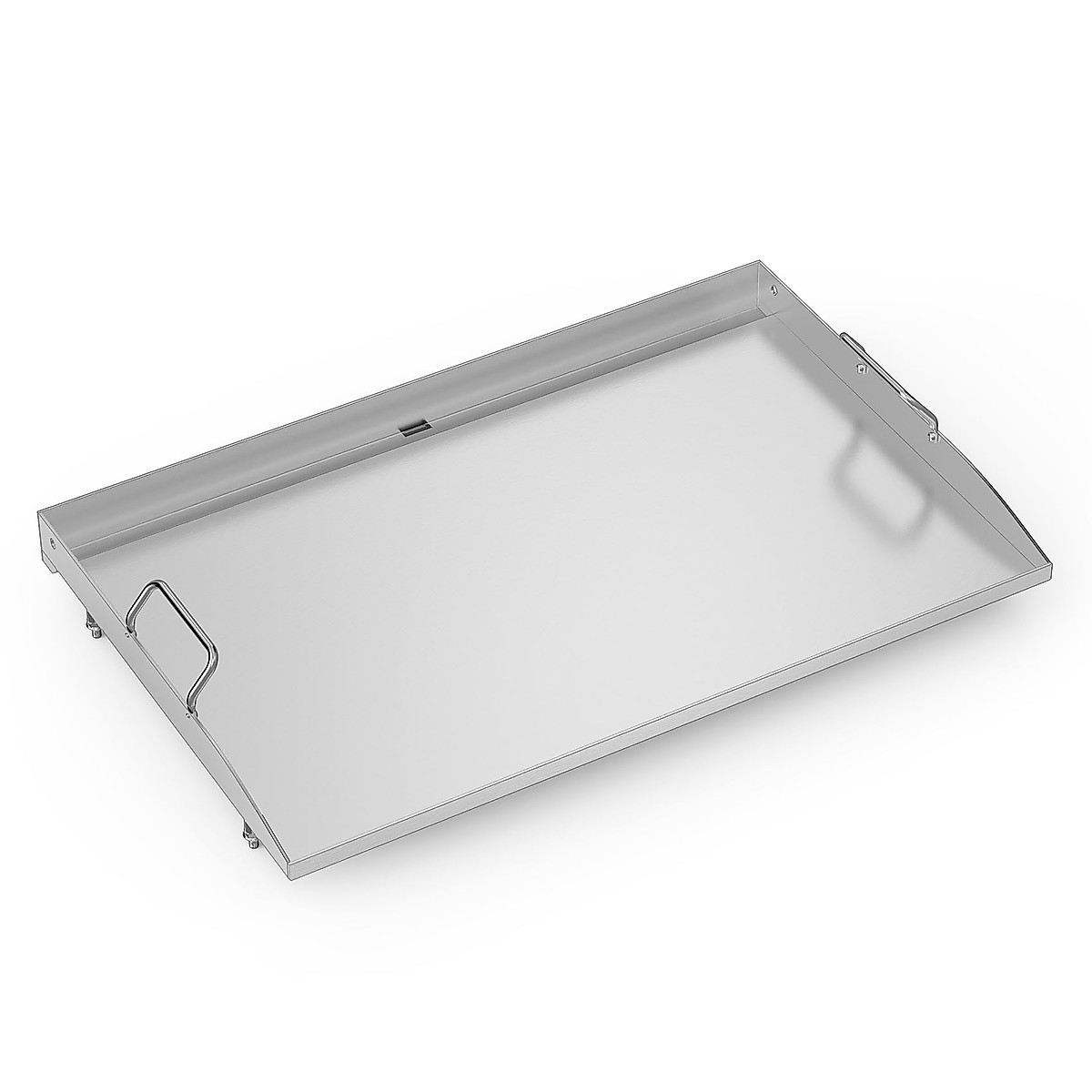 Stanbroil 28 Inch Flat Top Griddle, Stainless Steel Griddle Replacement Top for Blackstone 28" 2-Burner Gas Grill Cooking Station, Rear Grease Management System