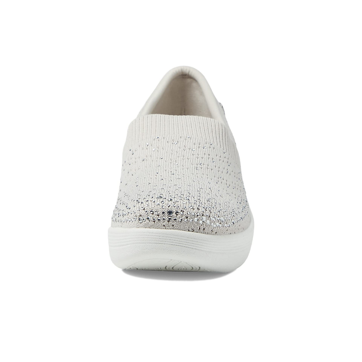 SKECHERS Women's Martha Stewart PIER LITE-Reflection Loafer, Light Grey Silver, 9.5