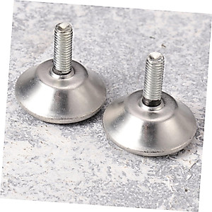 Healeved Universal Adjustable Furniture Foot Pads 20pcs Set 40mm Leveling Feet M8 Thread Design for Office Home