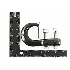 NOOTO 2 Pack RED588091 Universal Recovery Tow Hooks fit for Jeep Dodge Chevy GMC fits Pickup Truck