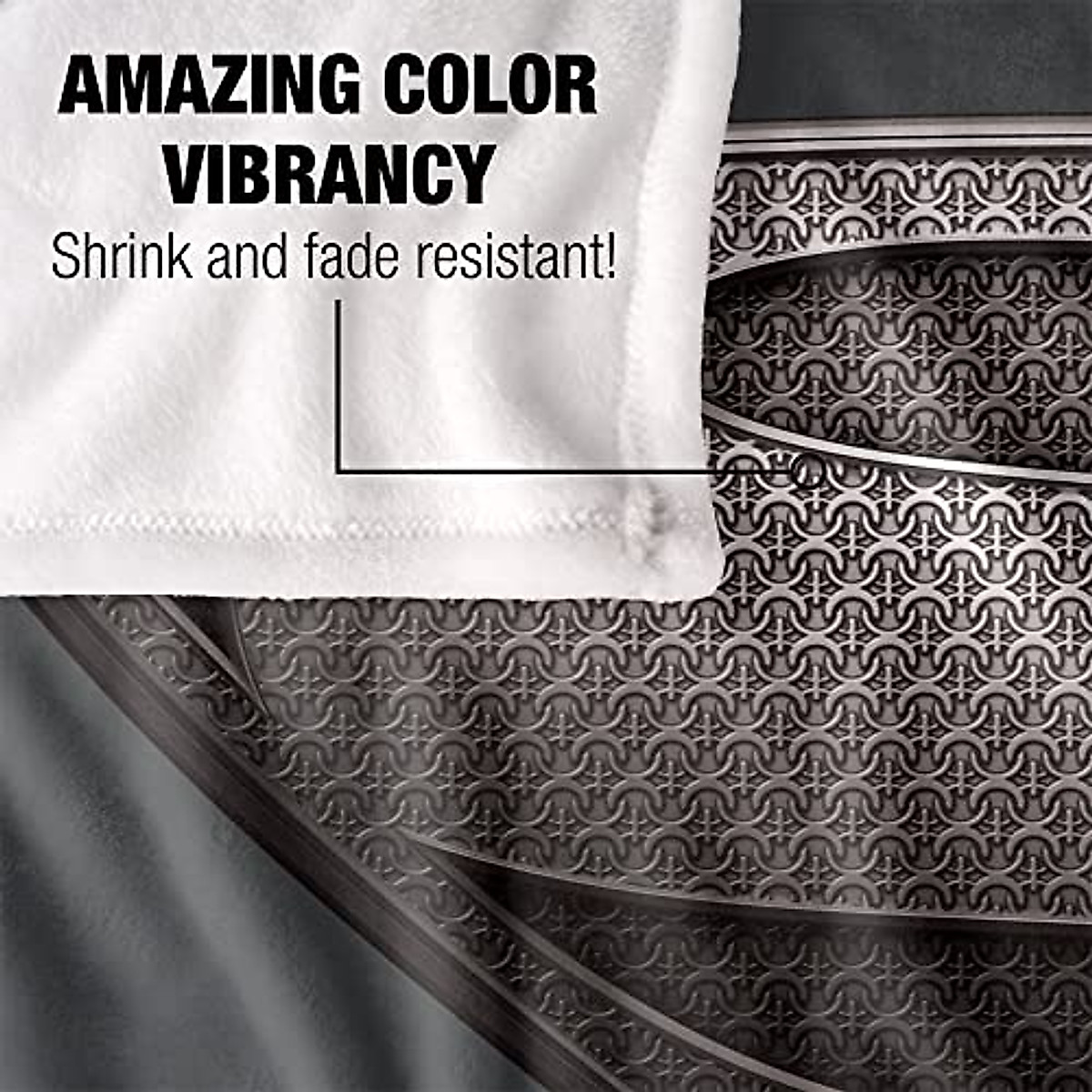 Superman Man of Steel Desaturated Officially Licensed Silky Touch Super Soft Throw Blanket 50" x 60"