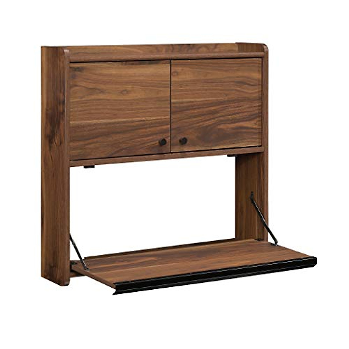 Sauder Harvey Park Wall Desk, Grand Walnut Finish