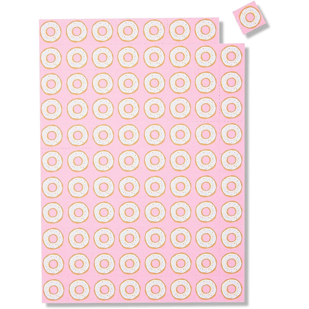 36 Pack Donut Bingo Cards for Girl Birthday Party, Donut Grow Up Game for Family (5 x 7 Inches)