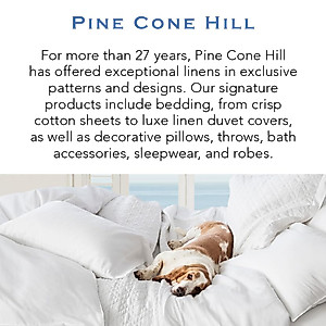Pine Cone Hill Talus Granite Duvet Sham, Standard Size, Grey Graphic Pattern