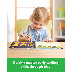 Coogam Pencil Control Tracing Workbook, Learn to Write Alphabet ABC Letters Numbers Handwriting Book Fine Motor Montessori Educational Toy Gift for Preschool Kids