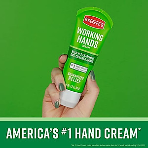 O'Keeffe's Working Hands Hand Cream, 3 oz, Tube, (Pack of 2)