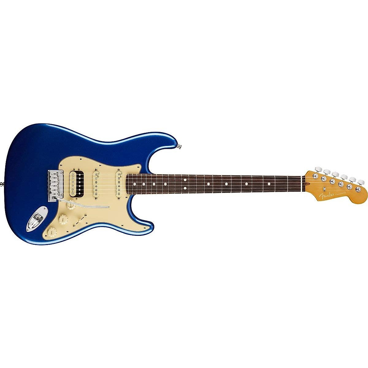 Fender American Ultra Stratocaster HSS - Cobra Blue with Rosewood Fingerboard
