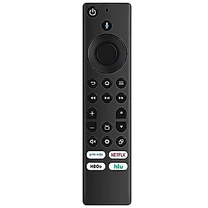 NS-RCFNA-21 Replacement Voice Remote Control fit for Insignia TV NS-50DF710NA21 NS-55DF710NA21 NS-32DF310NA19 NS-40D510NA21 NS-43DF710NA21 NS-32D510NA19 NS-50DF711SE21 NS-RCFNA-21 NS50DF710NA21