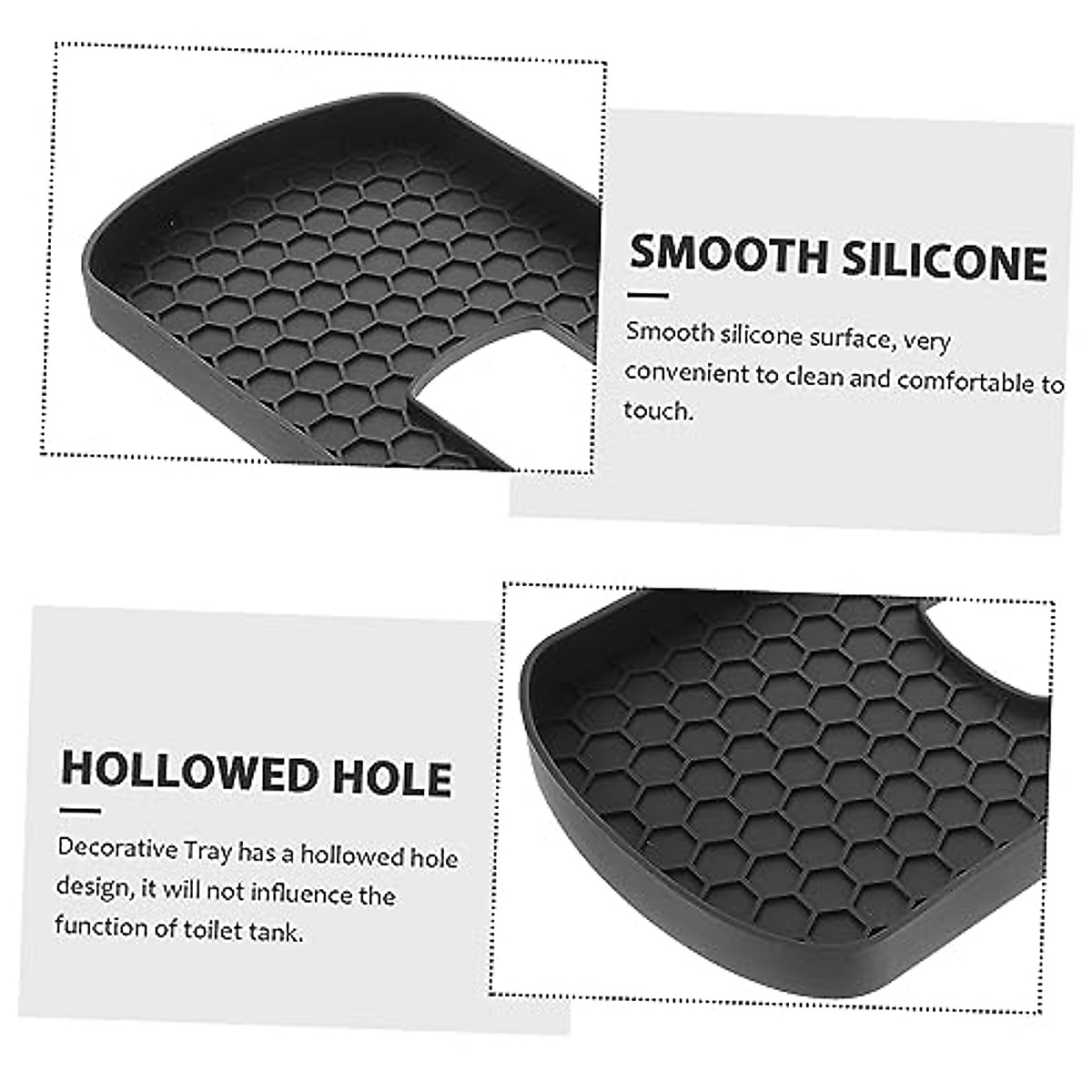 Dinnerware Flatware Silicone Mat Serving Utensils Household Silicone Tray Silicone Drying Tray Desktop Organizing Tray Dish Drying Mat Vanity Tray Toilet Dressing Table