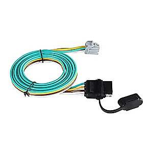 Oyviny 56210 Custom 4 Pin Trailer Wiring Harness for 2010-2017 GMC Terrain/Chevrolet Equinox, Factory Tow Package Required