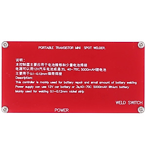 ApplianPar Portable DIY Mini Spot Welder Machine Equipment with LCD Screen for 18650 Battery Welding Power Supply