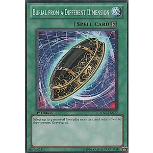 Yu-Gi-Oh! - Burial from a Different Dimension (SDLS-EN029) - Structure Deck: Lost Sanctuary - 1st Edition - Common