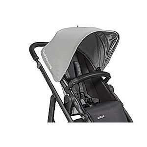 UPPAbaby Leather Bumper Bar Cover - Black, One Size (Pack of 1)