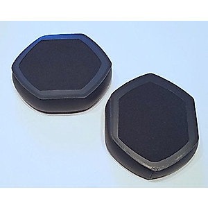 Compete Audio VMA Replacement Ear Pads for V-Moda XL Memory Cushions for Over-Ear Headphones (Black)