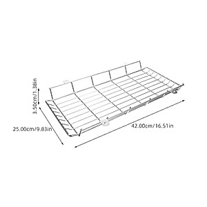 Housoutil Exit Sign Guard Stainless Steel Protective Guard for Emergency Light Emergency Light Wire Guard Emergency Guard Stainless Steel