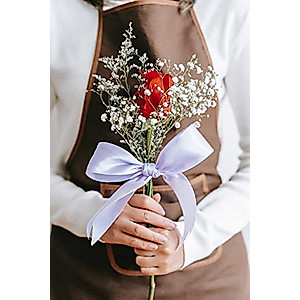 1-1/2" Inch Double Faced Satin Ribbon Solid Polyester Ribbon for Gift Wrapping, Crafts, Hair Bows, Wedding Party Decaration, Baby Shower Decoration Floral Arrangement (100 Yards, Dusty Rose)