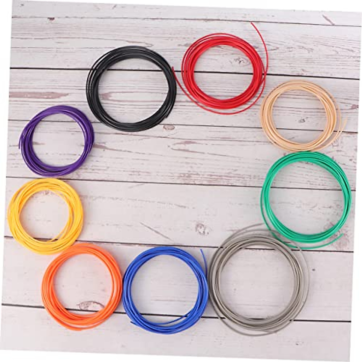 10pcs 3-d Printers 3D Printers for Kids 3D Printing Pen Filament Plastic 3D Printing Filament DIY 3D Printer pla 3D Filament 3D Printing Materials Printer Filament Accessories Wire