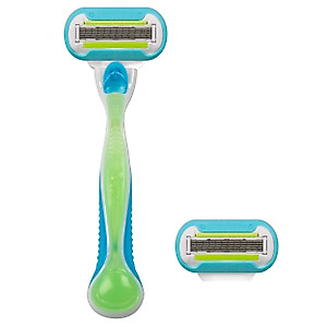 Gillette Venus Extra Smooth Razors for Women, 1 Venus Razor, 2 Razor Blade Refills, Designed for a Close, Smooth Shave