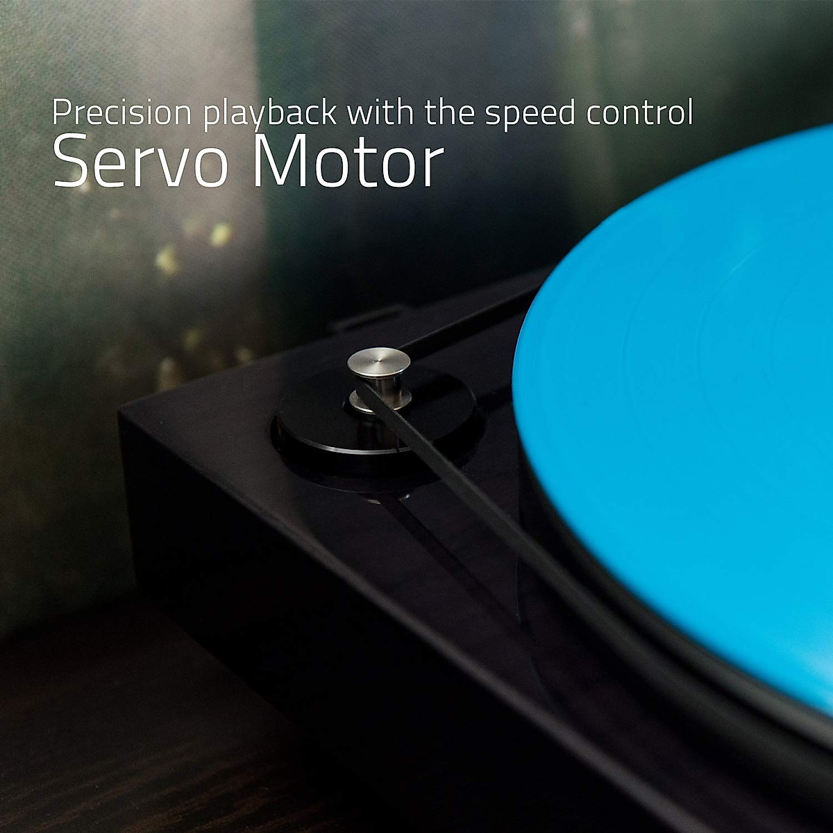 Fluance RT83 Reference High Fidelity Vinyl Turntable Record Player with Ortofon 2M Red Cartridge, Speed Control Motor, High Mass MDF Wood Plinth, Vibration Isolation Feet - Piano Black