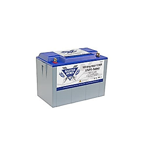 Battle Born Batteries LiFePO4 Deep Cycle Battery - 100Ah 12v Lithium Battery w/Built-In BMS - 3000-5000 Deep Cycle Rechargeable Battery - RV/Camper, Marine, Overland/Van, and Off Grid Applications