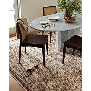 Loloi II Sorrento Collection SOR-03 Mocha/Multi 6'-7" x 9'-10" Area Rug