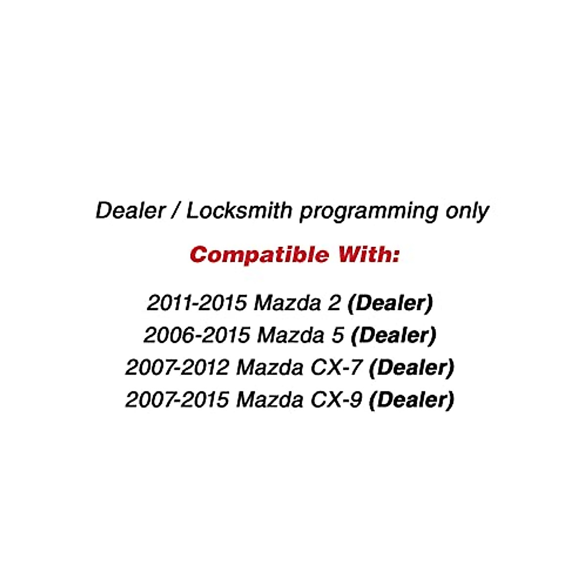 KeylessOption Keyless Entry Car Remote Control Key Fob Replacement for BGBX1T478SKE125-01 (Pack of 2)