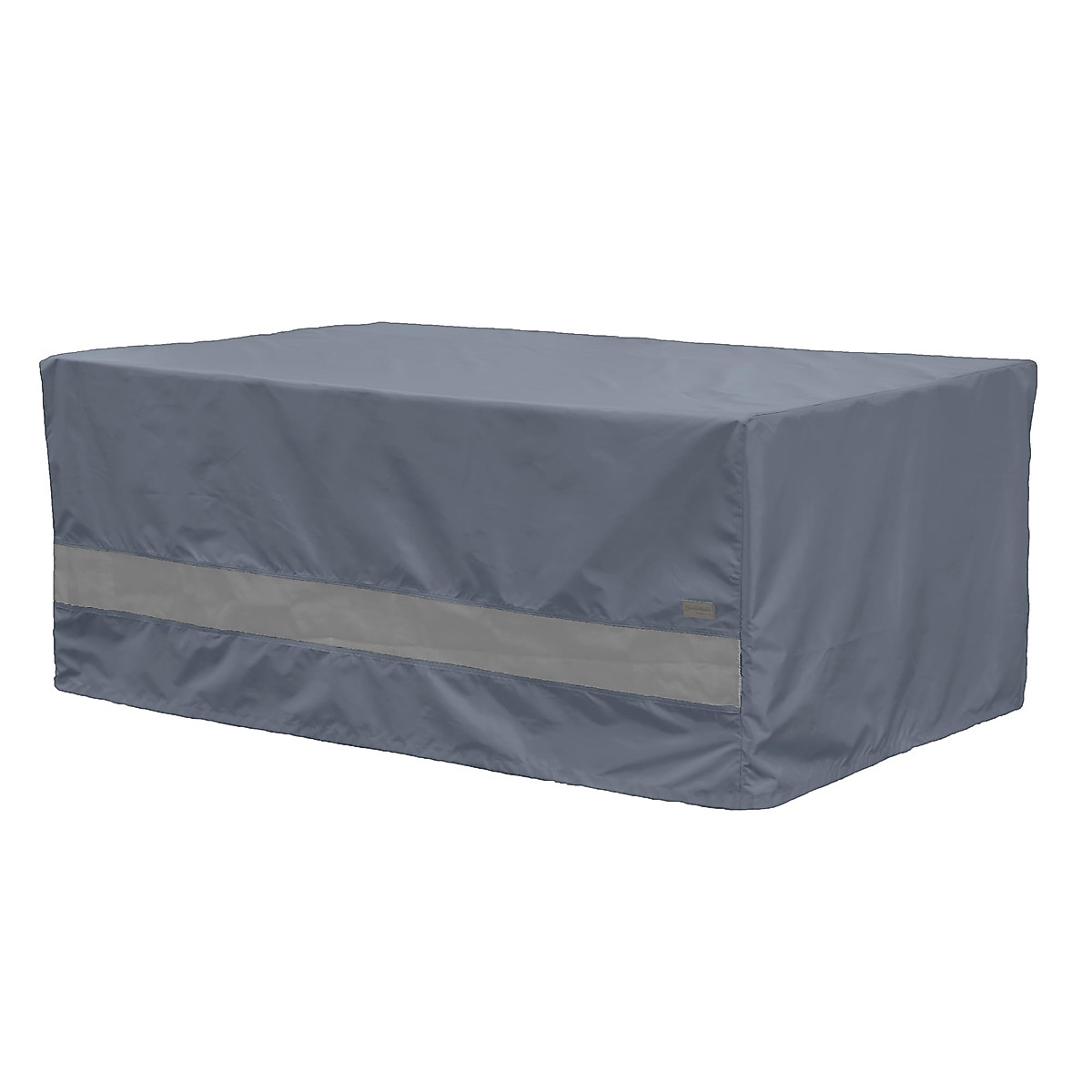 Garden Balsam Waterproof Rectangular Patio Table and Chair Cover Bluish Grey/Grey 78" L X 62" D X 28" H Outdoor General Purpose Furniture Covers Patio Furniture Set Cover