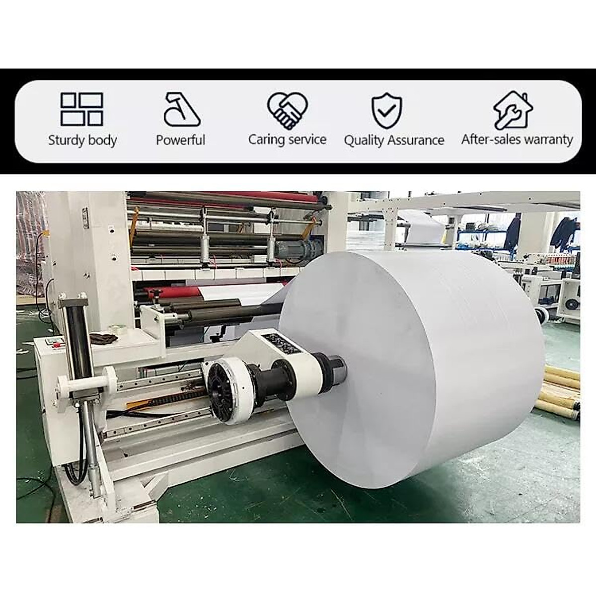 Automatic A4 Paper Cutter & Packaging Machine for A3, A4, A5 Sizes