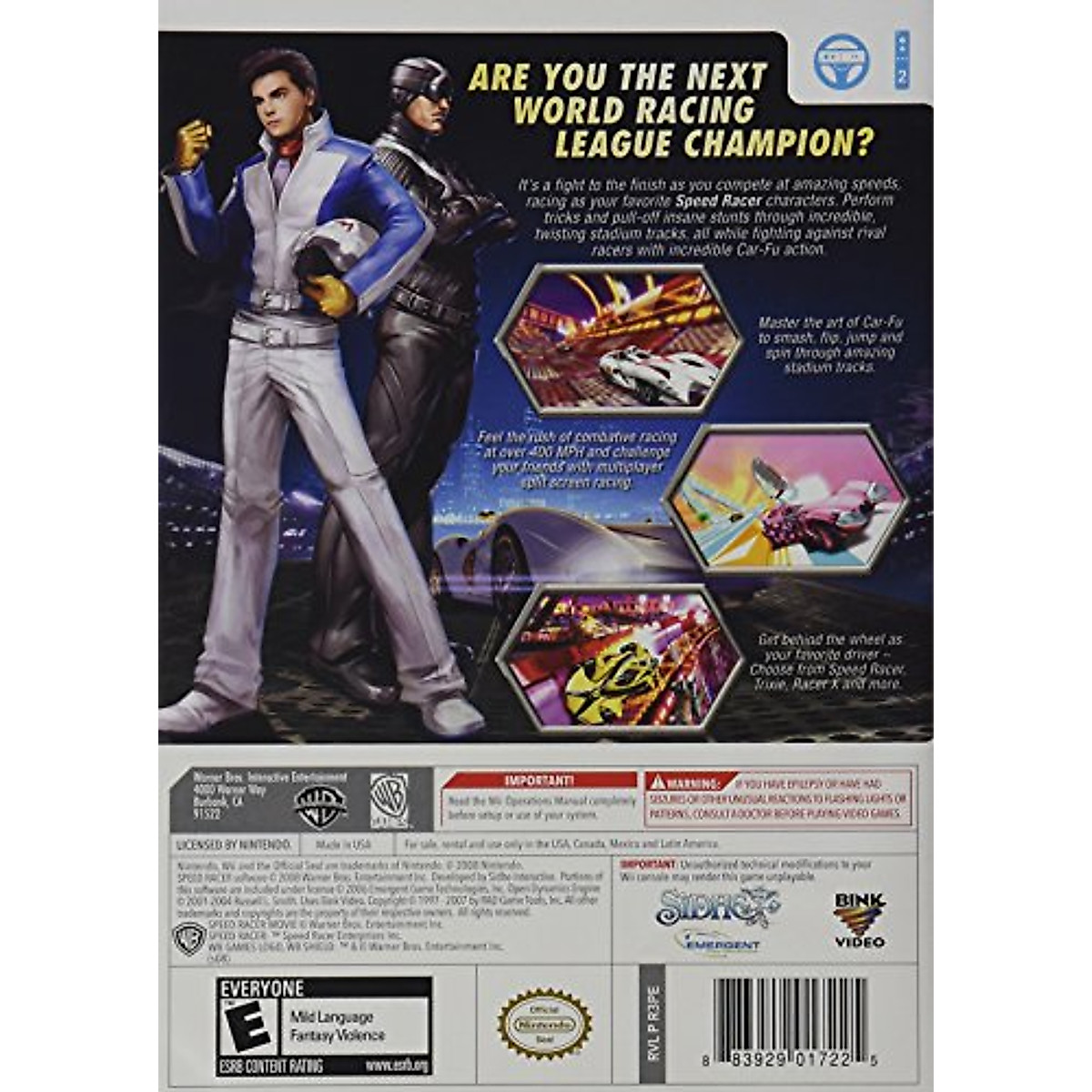 Speed Racer: The Videogame - Nintendo Wii