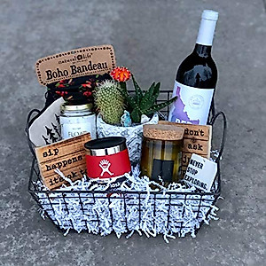 Mrs Fizz Crinkle Cut Paper Shred Filler for Packing and Filling Gift Baskets (2 LB) White