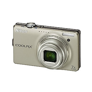 Nikon Coolpix S6000 14.2 MP Digital Camera with 7x Optical Vibration Reduction (VR) Zoom and 2.7-Inch LCD (Silver)