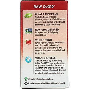 Garden of Life Raw Coq10, 60 CT