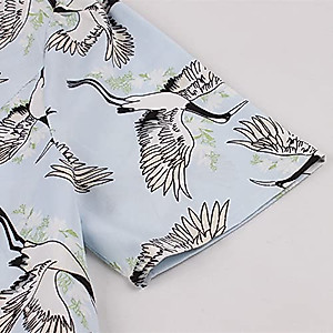 Women Vintage Cocktail Dresses 2023 Tea Party Dress Wedding Guest Dress Light Blue