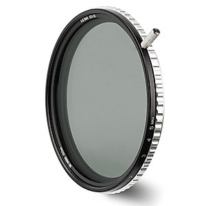 NiSi - 67mm Swift True Color ND-Vario, 1-5 Stops (ND2-ND32) Variable ND Filter, Waterproof Nano Coating Optical Glass, with Lens Filter Case and Lens Cap - Compatible with NiSi Swift System Filters