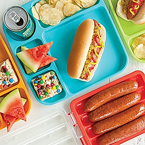 Nordic Ware Hot Dog Steamer,Red, TRV213677