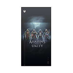 Head Case Designs Officially Licensed Assassin's Creed Group Unity Key Art Vinyl Sticker Gaming Skin Decal Cover Compatible with Xbox Series X Console and Controller Bundle