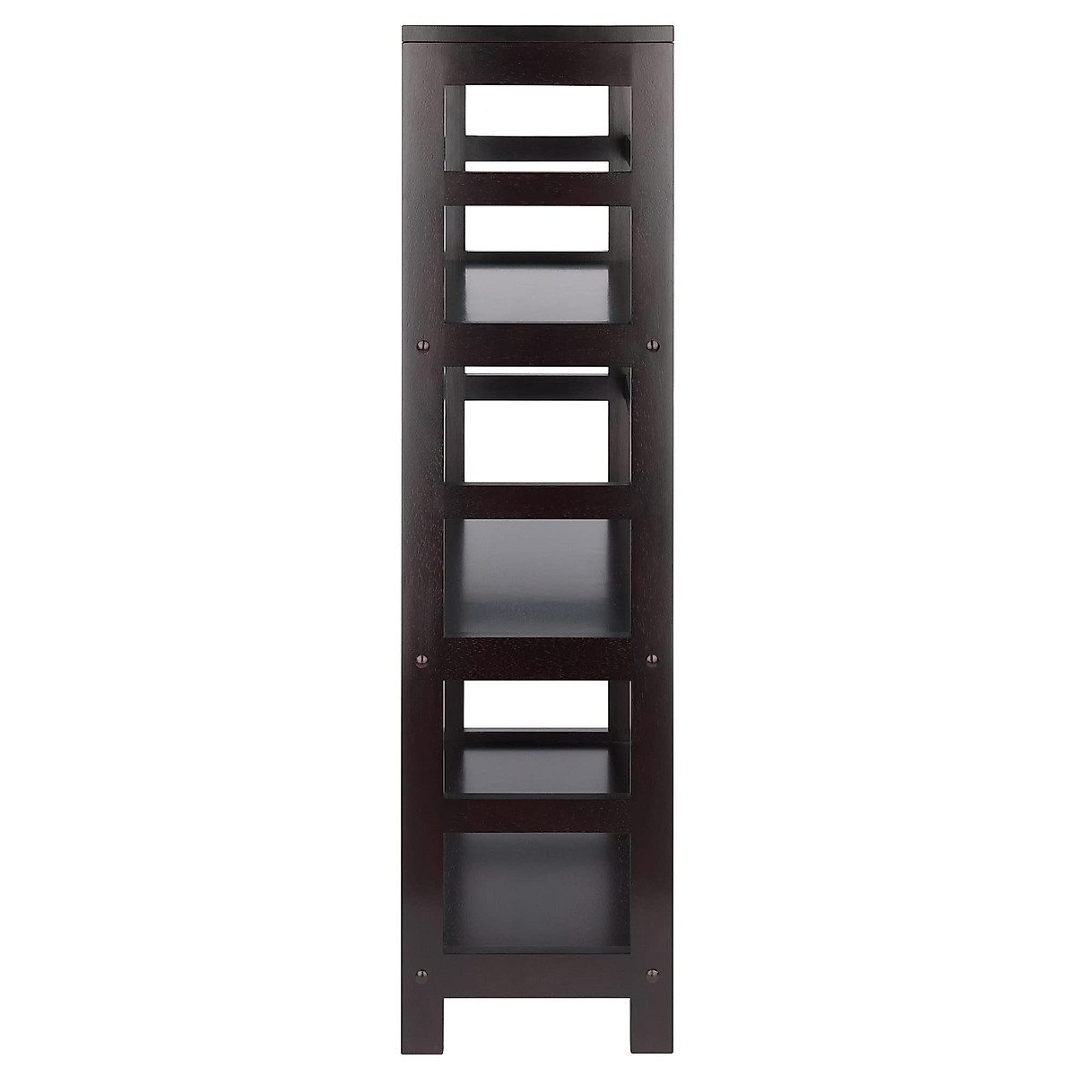 Winsome Wood Leo model name Shelving, Small, Espresso