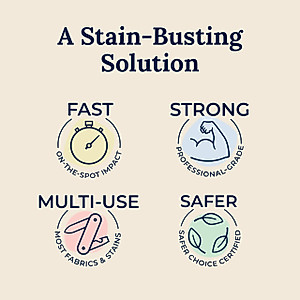 Miss Mouth's Messy Eater Stain Treater Spray - 4oz 2 Pack Stain Remover - Newborn & Baby Essentials - No Dry Cleaning Food, Grease, Coffee Off Laundry, Underwear, Fabric