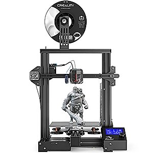 Official Creality Ender 3 Neo 3D Printer with CR Touch Auto Bed Leveling Kit Full-Metal Extruder Carborundum Glass Printing Platform with Resume Printing Function Silent Mainboard 8.66x8.66x9.84 inch