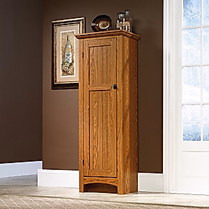 Sauder Summer Home Pantry, Carolina Oak finish